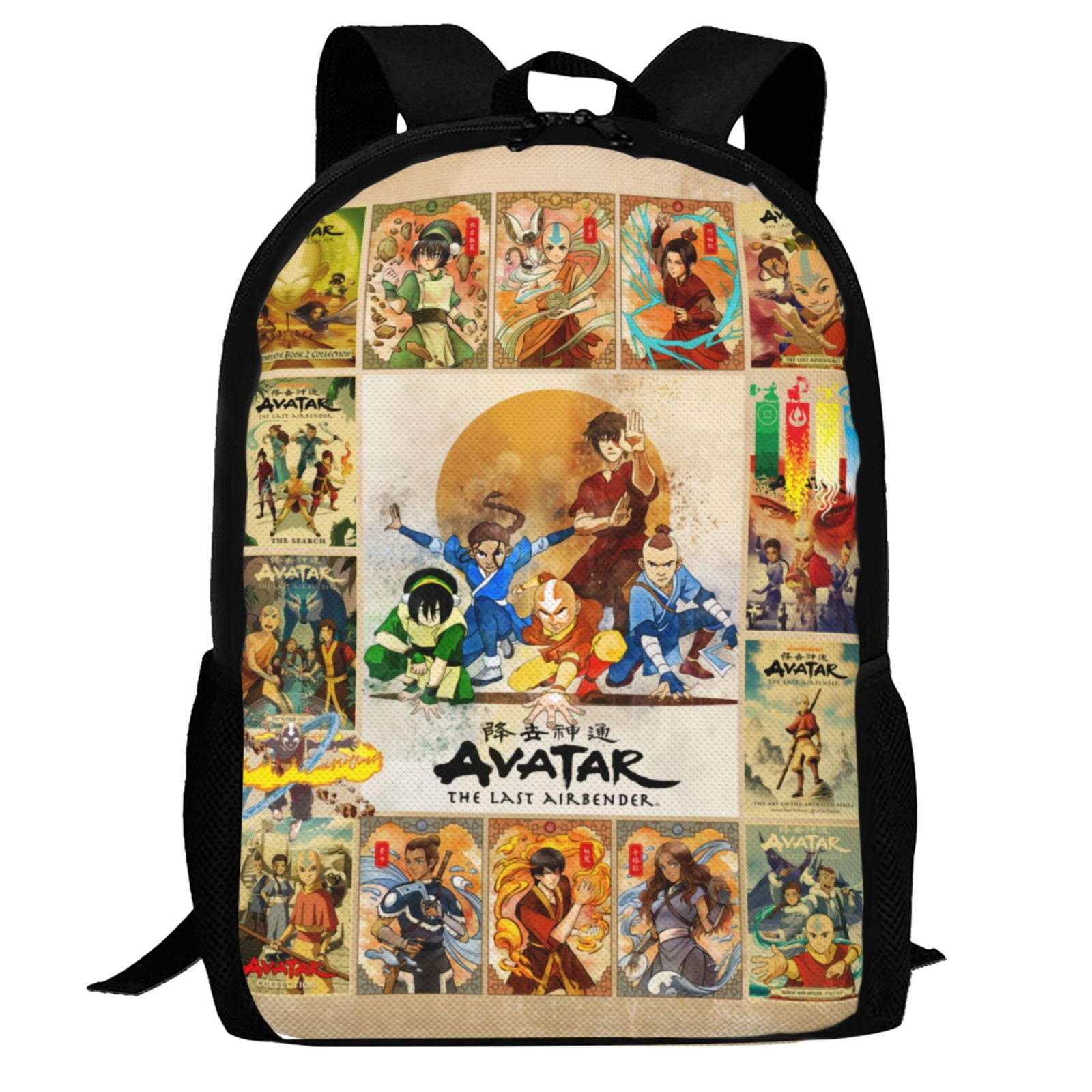 Avatar The Last Airbender Backpack,3d Print Laptop Backpack Lightweight ...