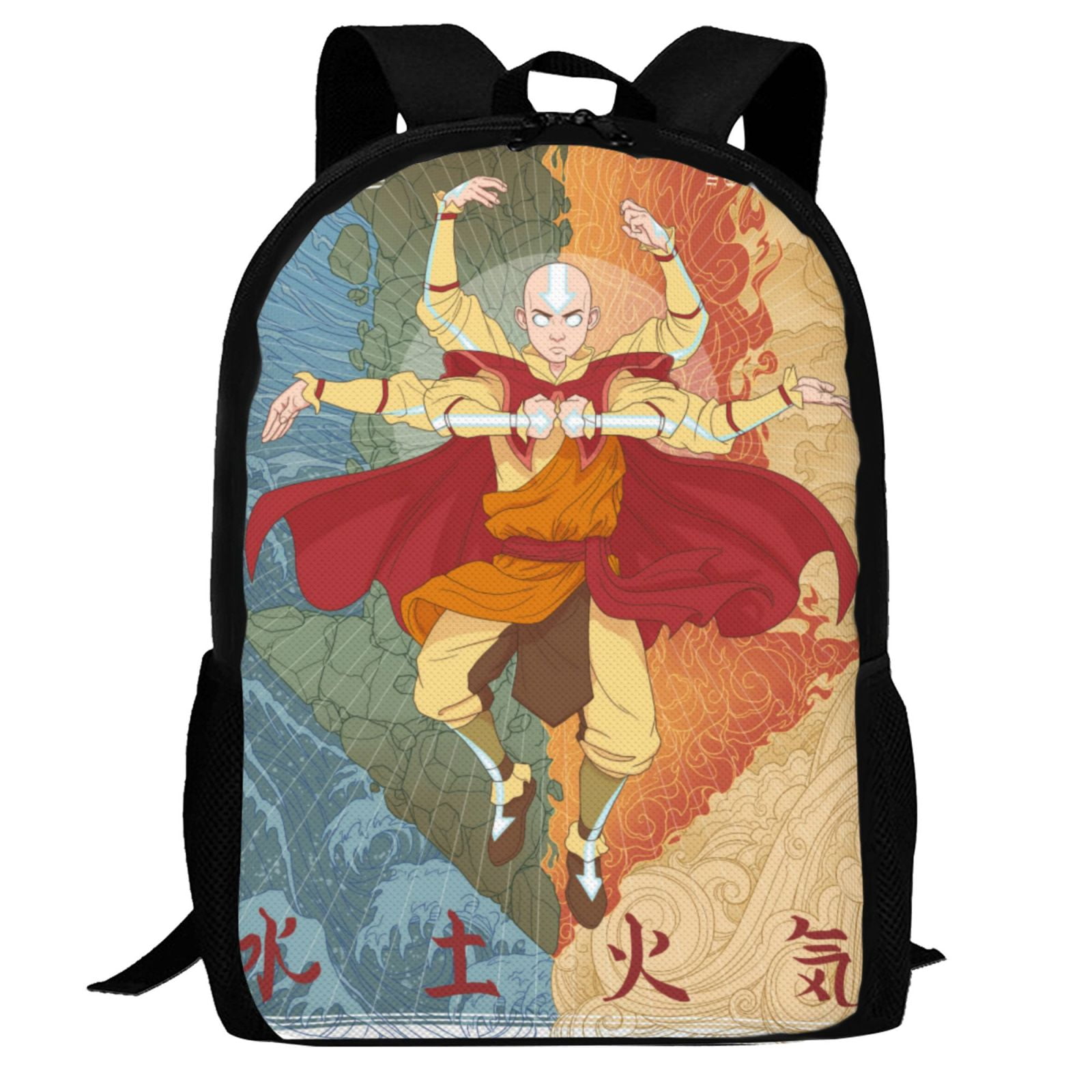 Avatar The Last Airbender Backpack,3d Print Laptop Backpack Lightweight ...