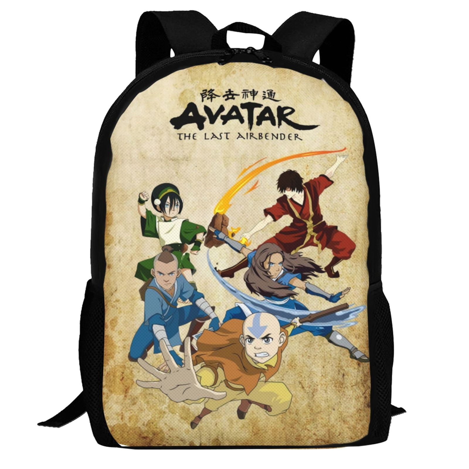 Avatar The Last Airbender Backpack,3d Print Laptop Backpack Lightweight ...