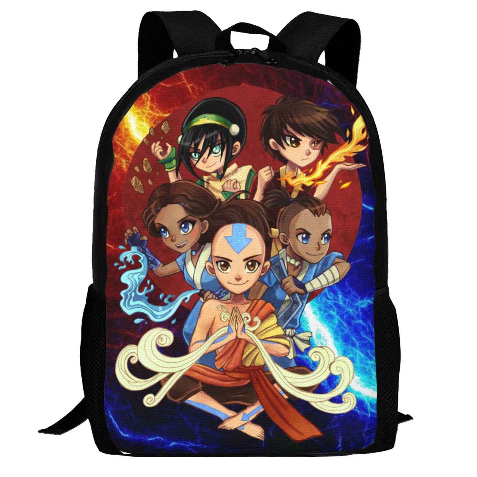 Avatar The Last Airbender Backpack,3d Print Laptop Backpack Lightweight ...
