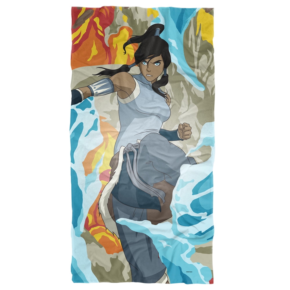Avatar The Last Airbender Beach Towel, 30"x60", Korra Avatar Beach ...