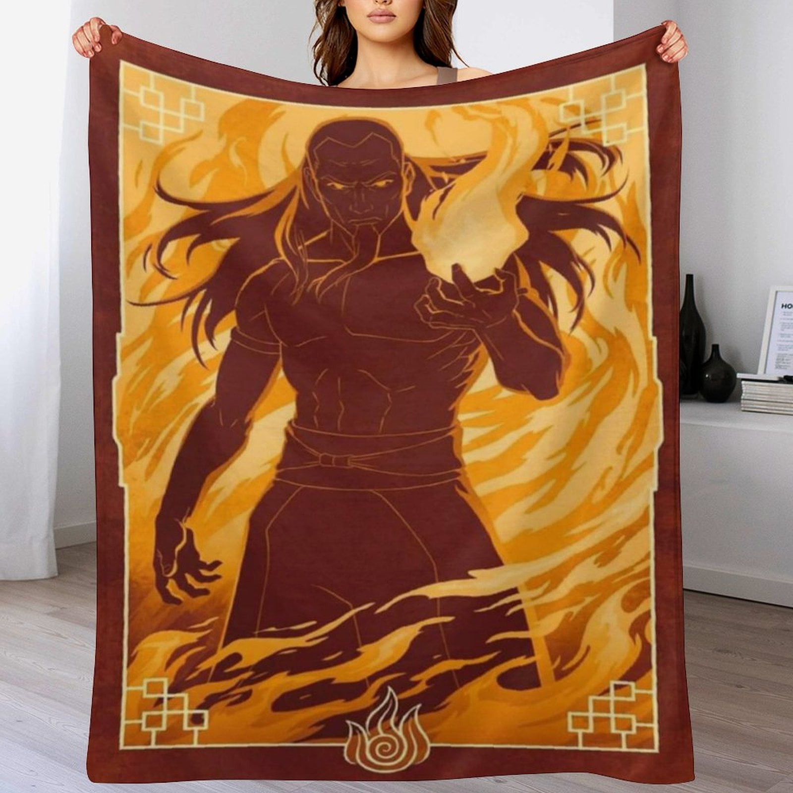 Avatar The Last Airbender Blanket Super Soft Flannel Throws for Bed ...