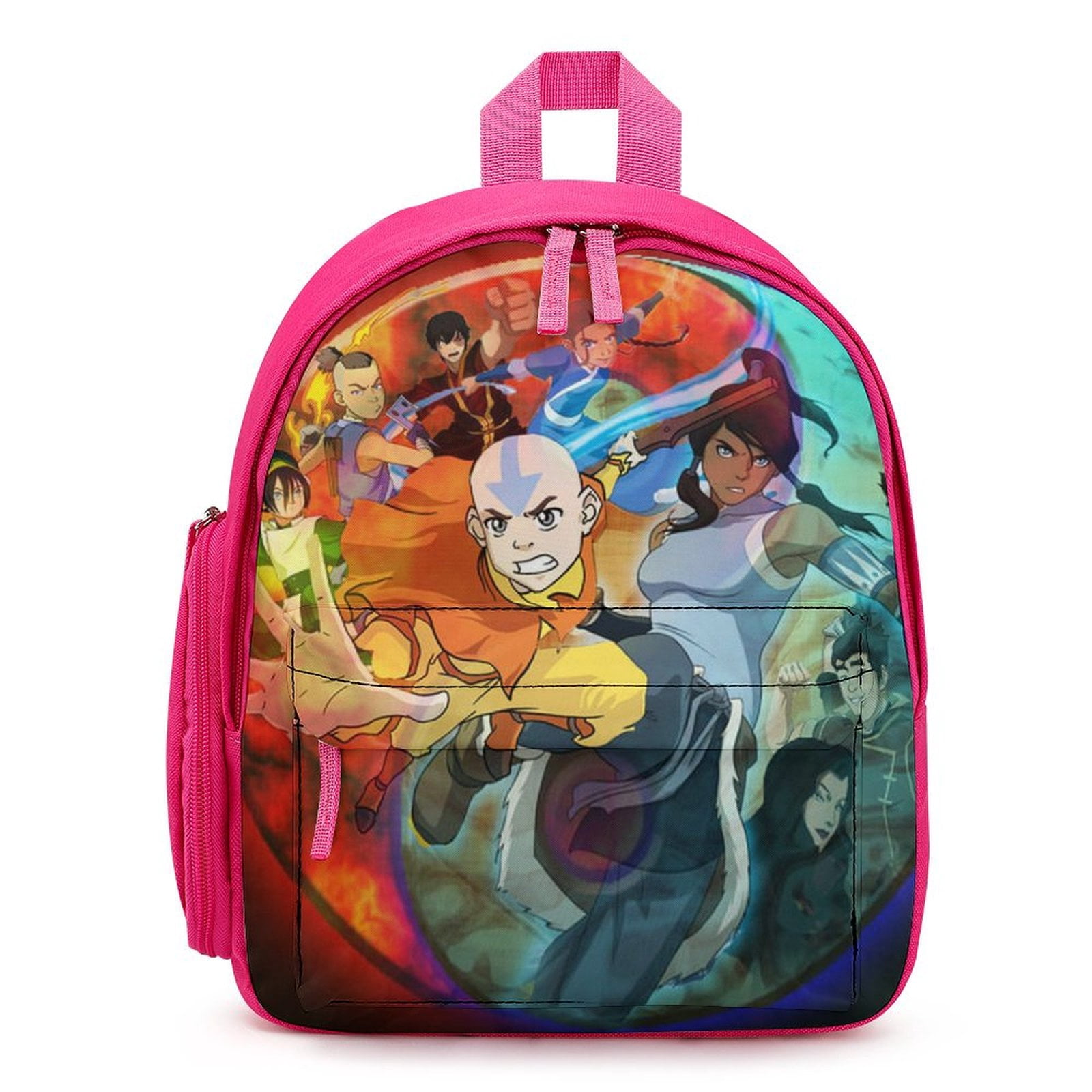 Avatar The Last Airbender Cartoon Backpack Adjustable Schoolbag Bookbag ...