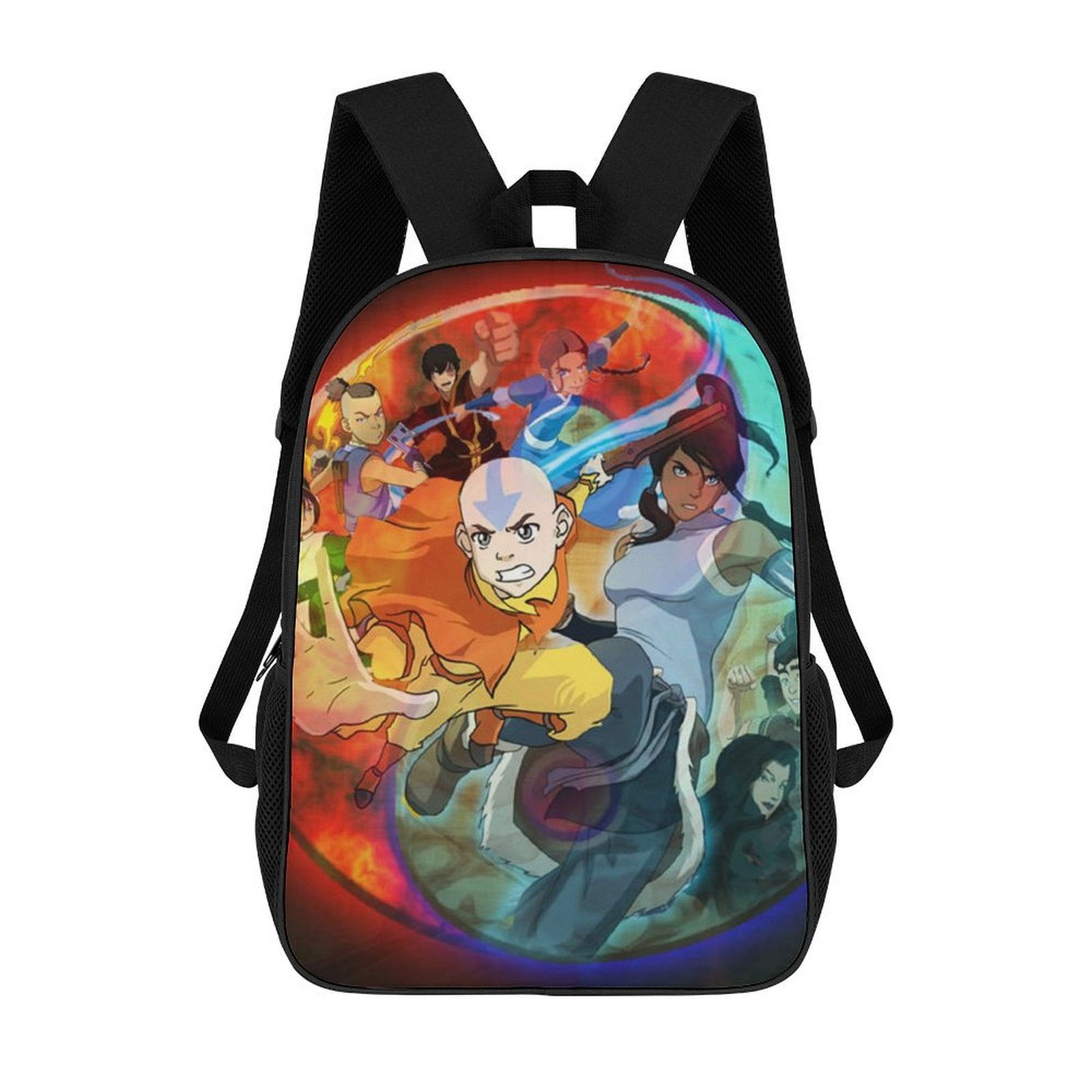Avatar The Last Airbender Cartoon Backpack Casual Daypack School Bag ...