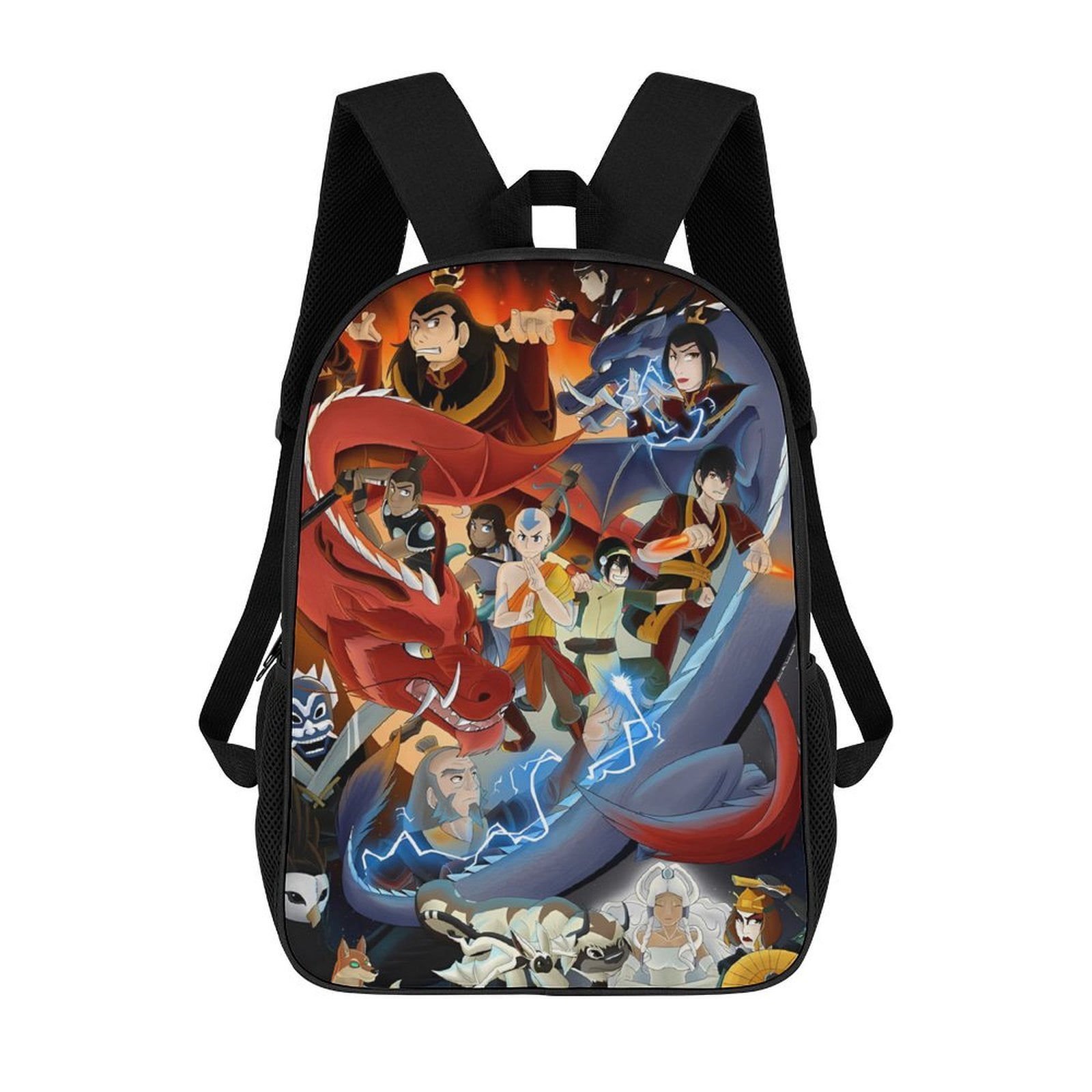 Avatar The Last Airbender Characters Backpack Casual Daypack School Bag ...