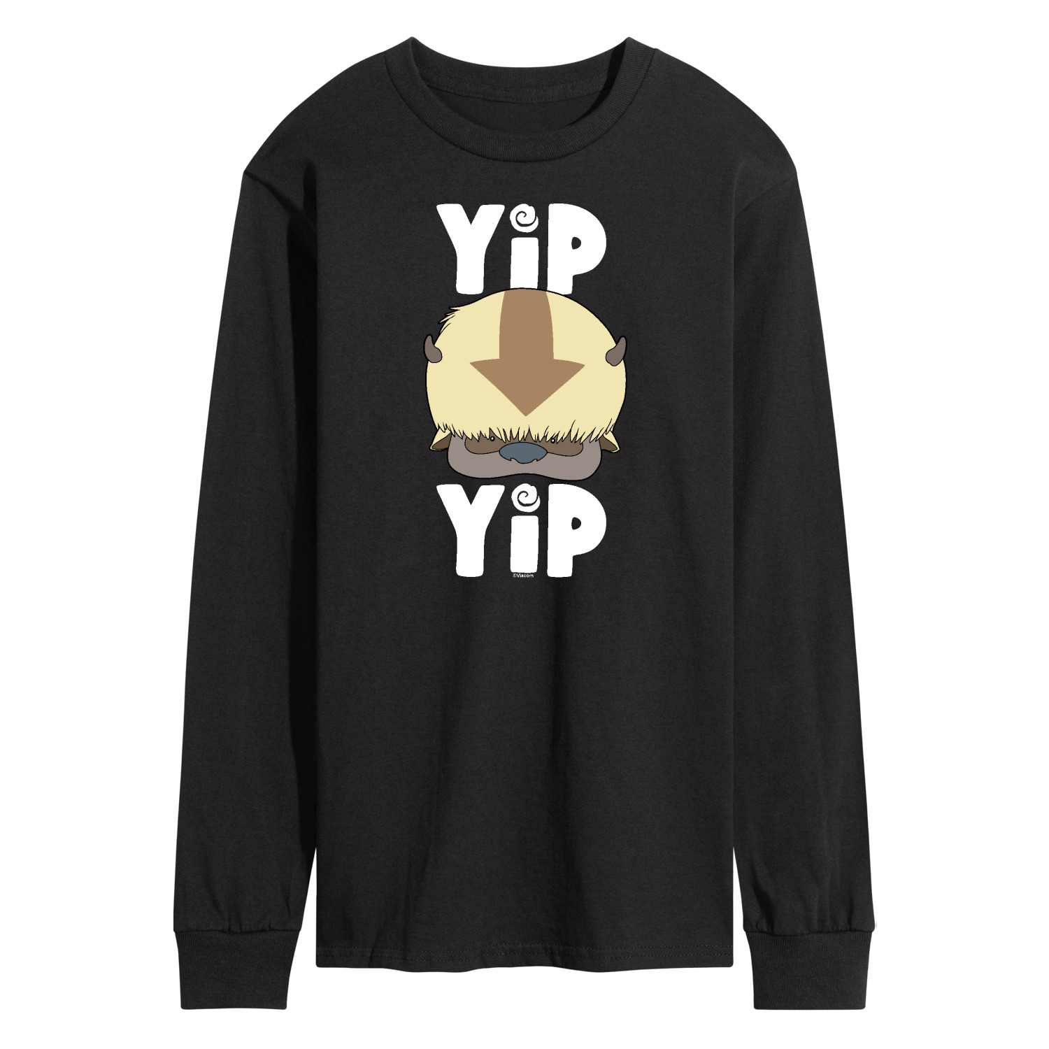 Avatar: The Last Airbender - Cute Appa Yip Yip - Men's Long Sleeve T-Shirt - Walmart.com