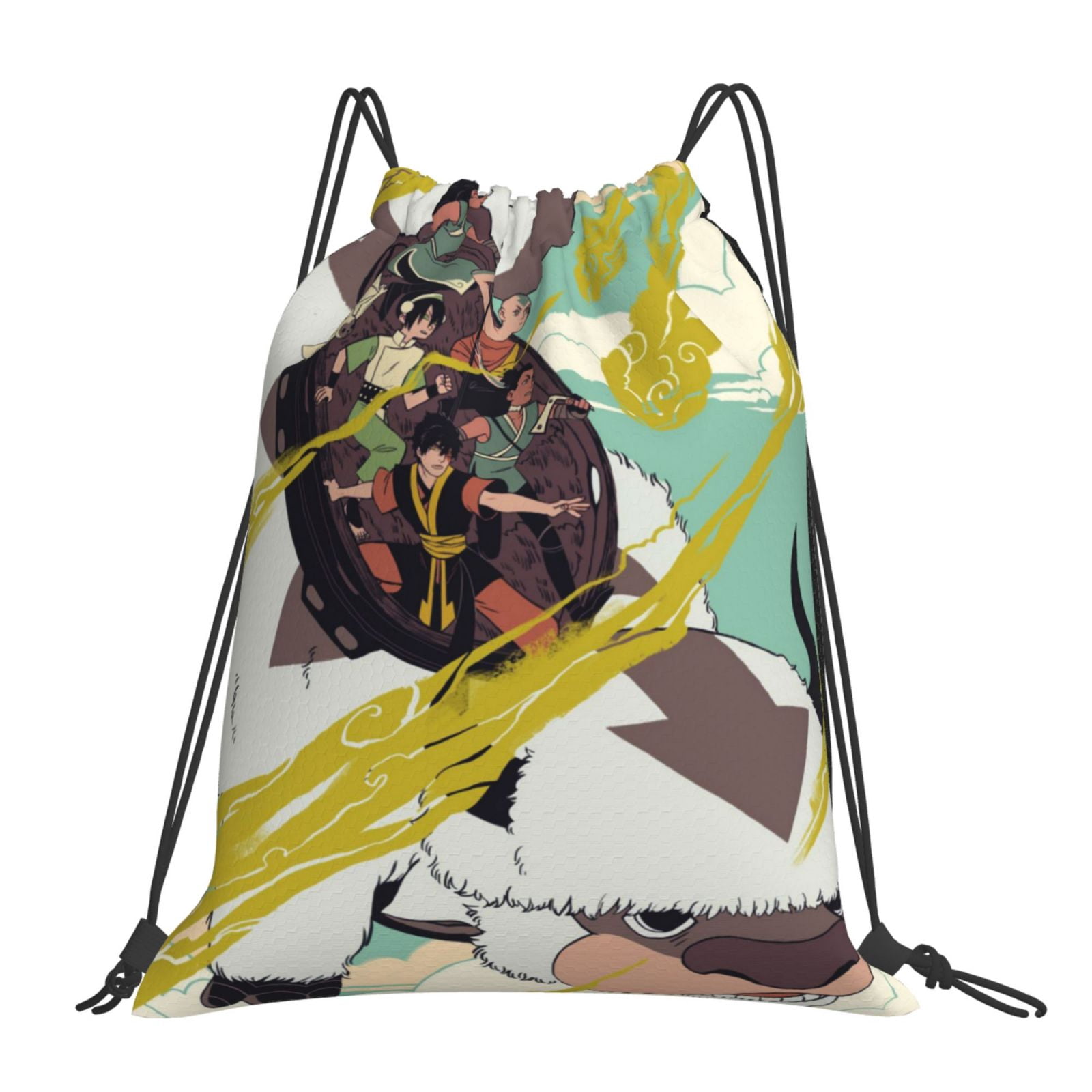 Avatar The Last Airbender Drawstring Backpack Sport Gym Bag For Yoga ...