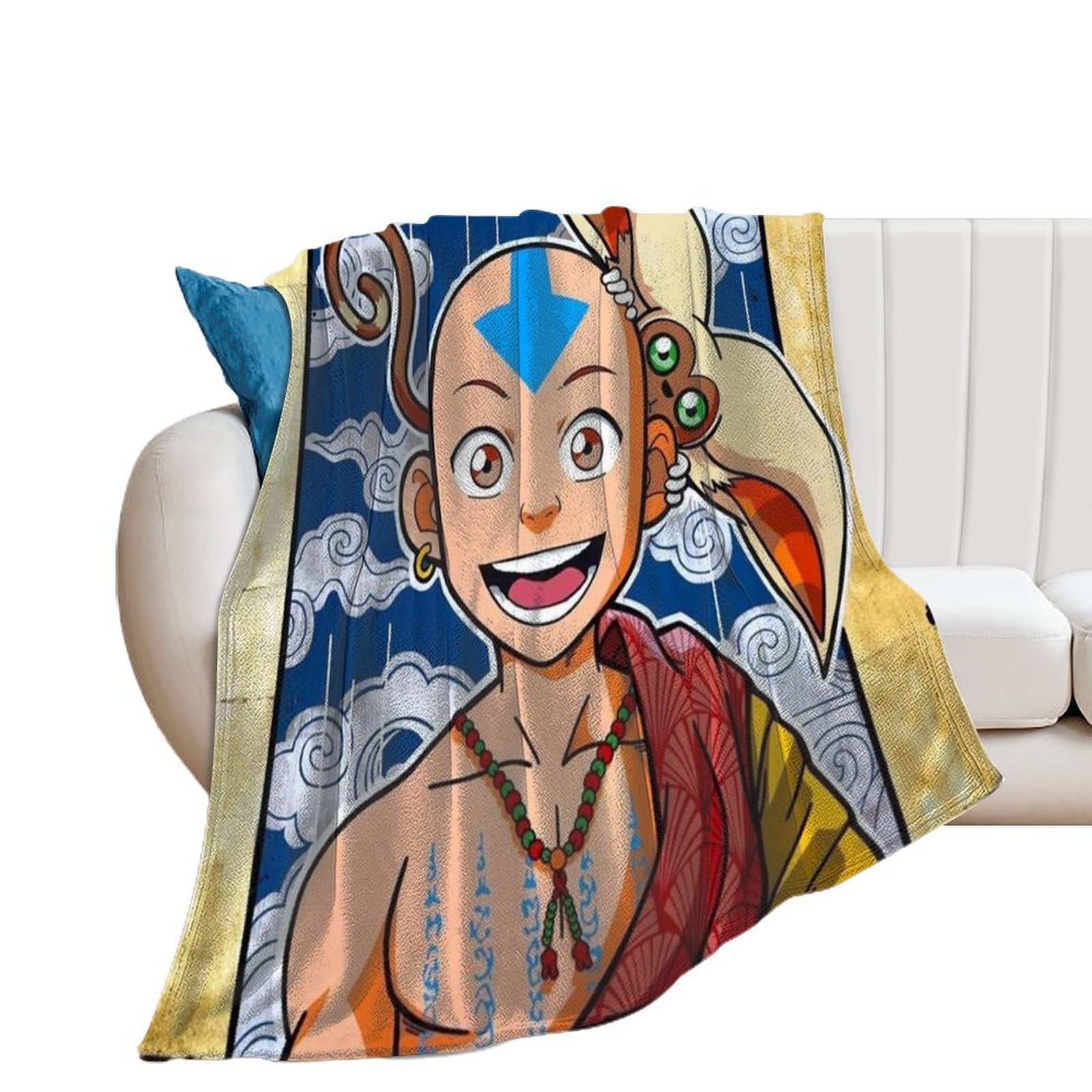Avatar The Last Airbender Flannel Blanket Soft and Warm Bed Sofa ...