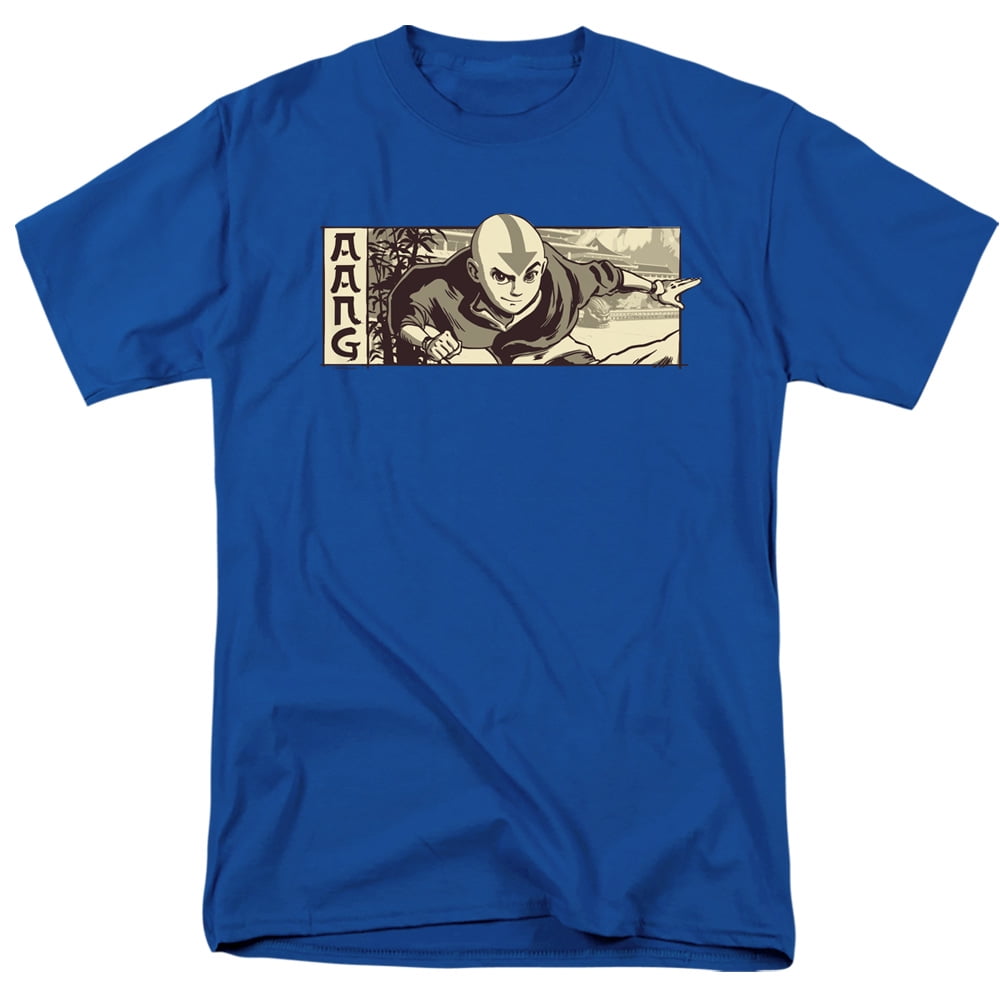 Avatar The Last Airbender Illustrated Aang Unisex Adult T Shirt ...