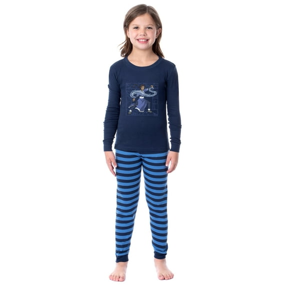 Avatar: The Last Airbender Katara 2PC Long-Sleeve Tight-Fit Lounge ...
