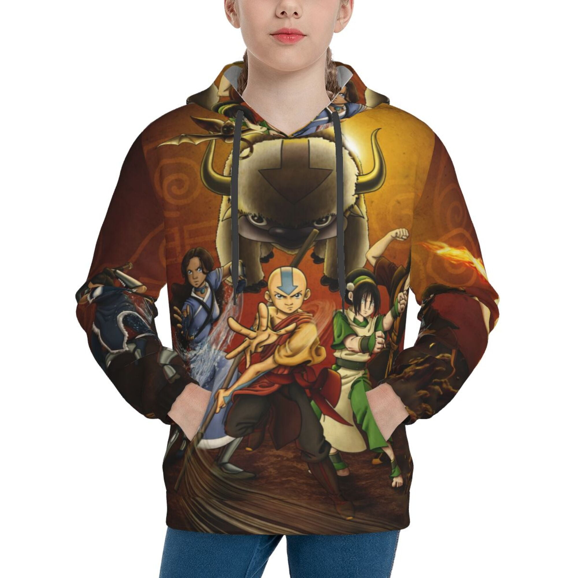 Avatar The Last Airbender Kids' Hoodie 3d Print Sweatshirt Soft ...