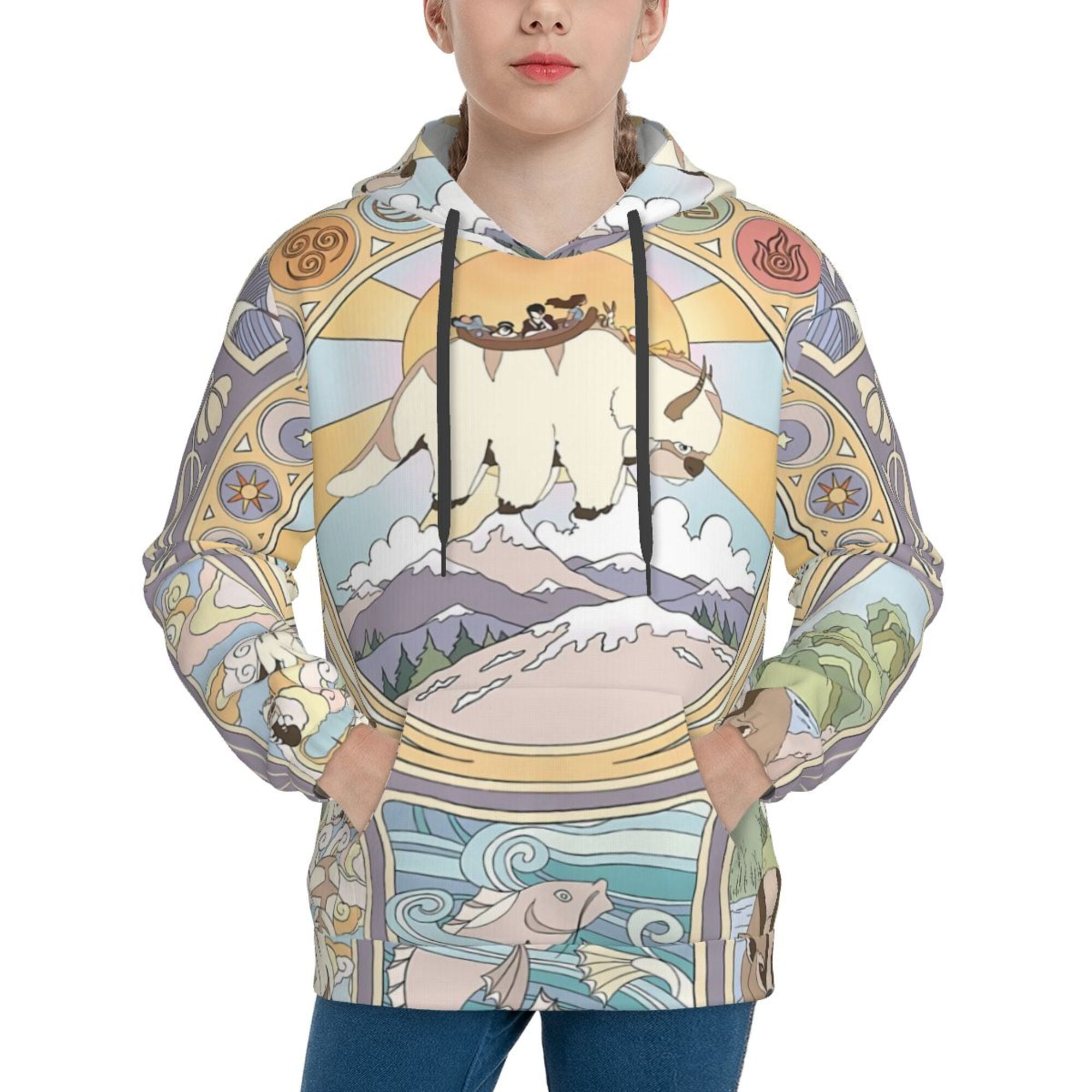 Avatar The Last Airbender Kids' Hoodie 3d Print Sweatshirt Soft ...