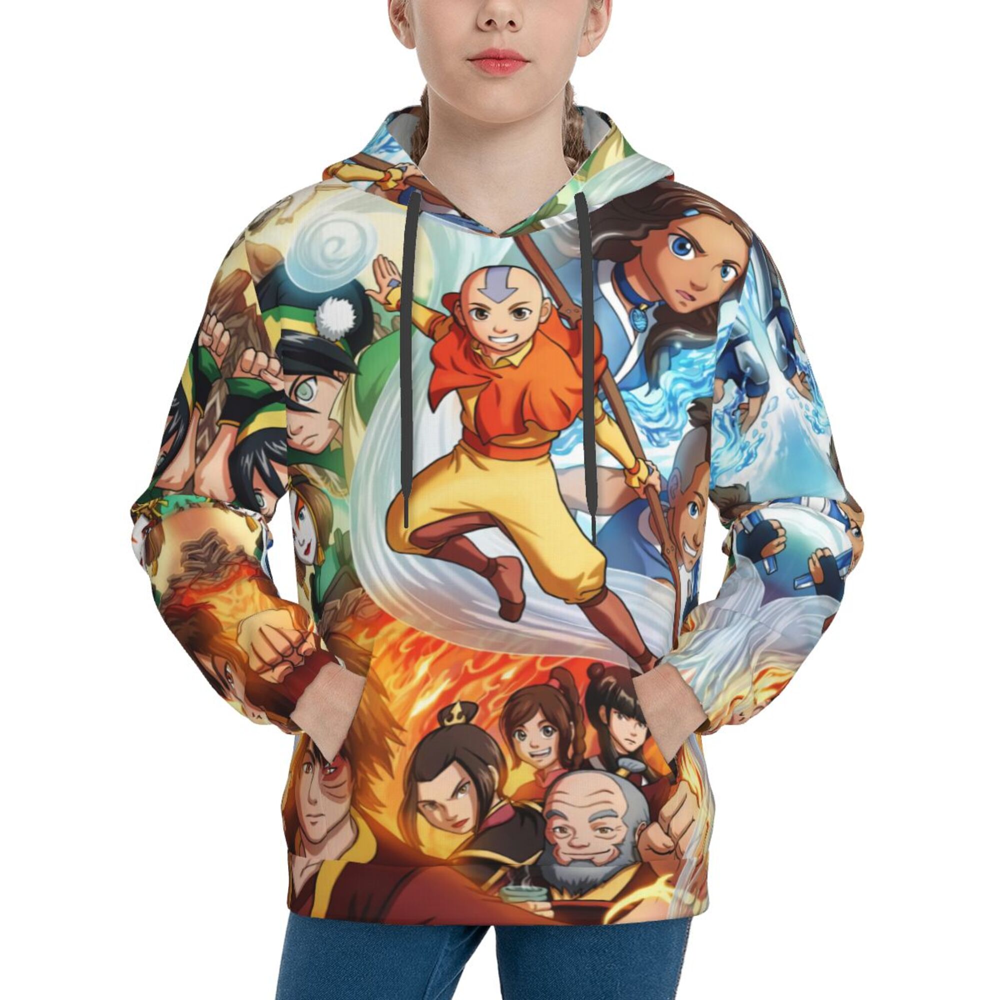 Avatar The Last Airbender Kids' Hoodie 3d Print Sweatshirt Soft ...