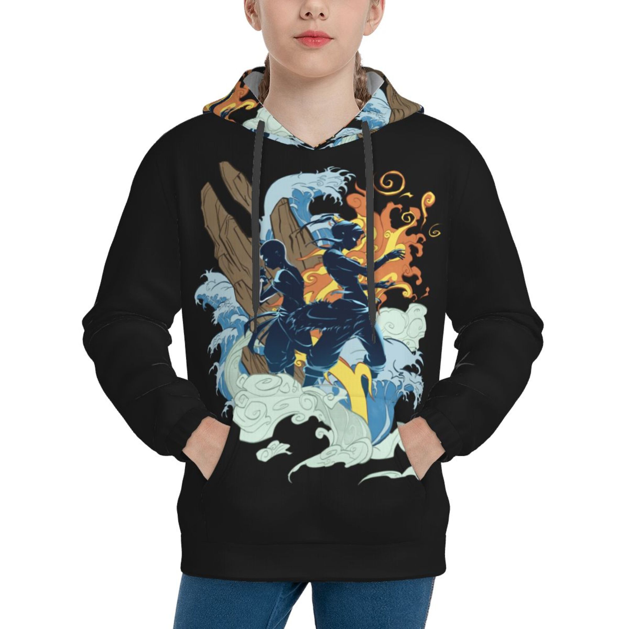Avatar The Last Airbender Kids' Hoodie 3d Print Sweatshirt Soft ...