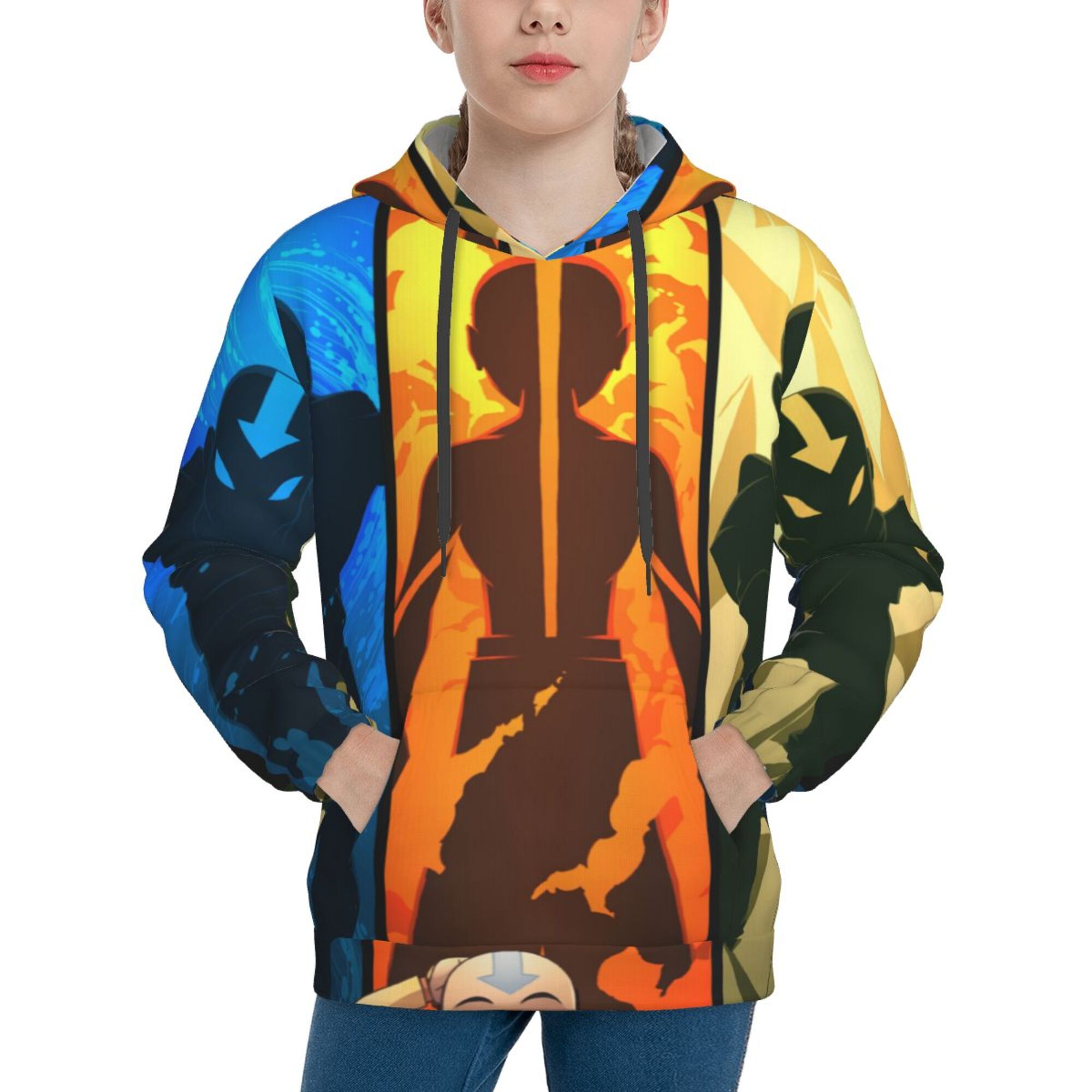 Avatar The Last Airbender Kids' Hoodie 3d Print Sweatshirt Soft ...