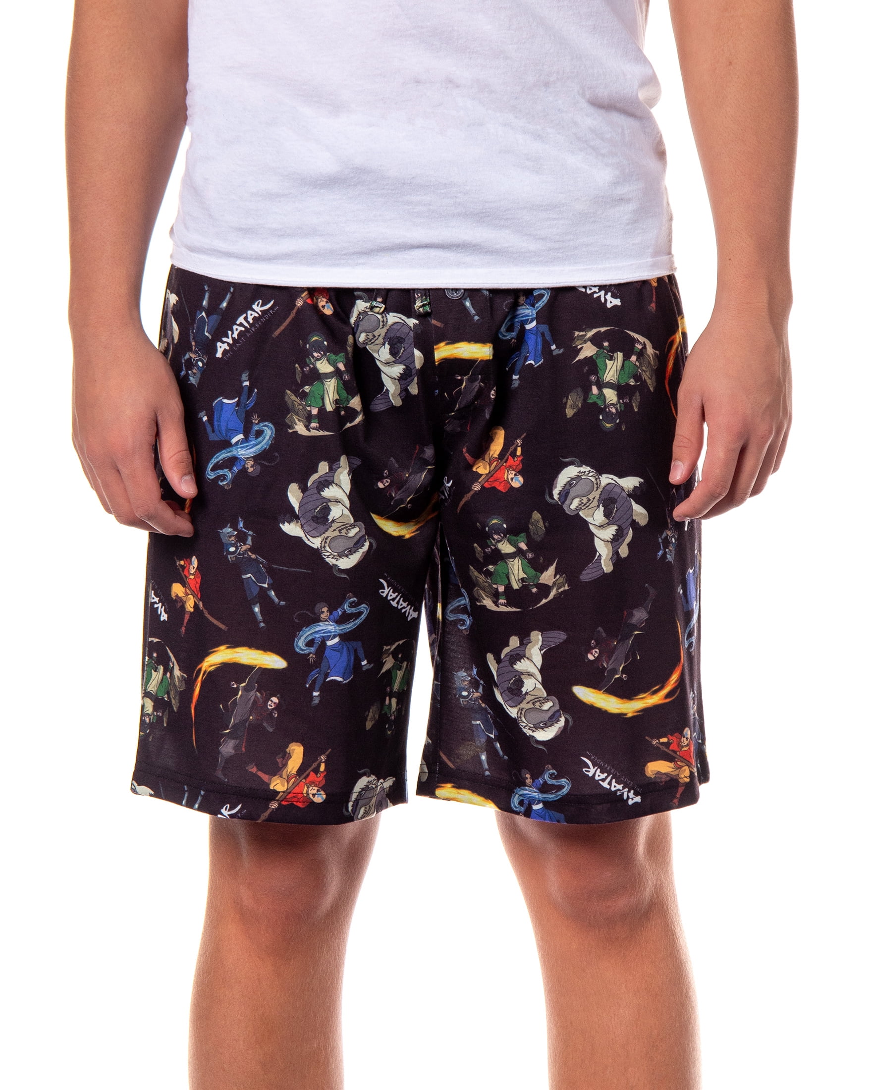 Avatar The Last Airbender Men's Allover Character Print Design Adult ...