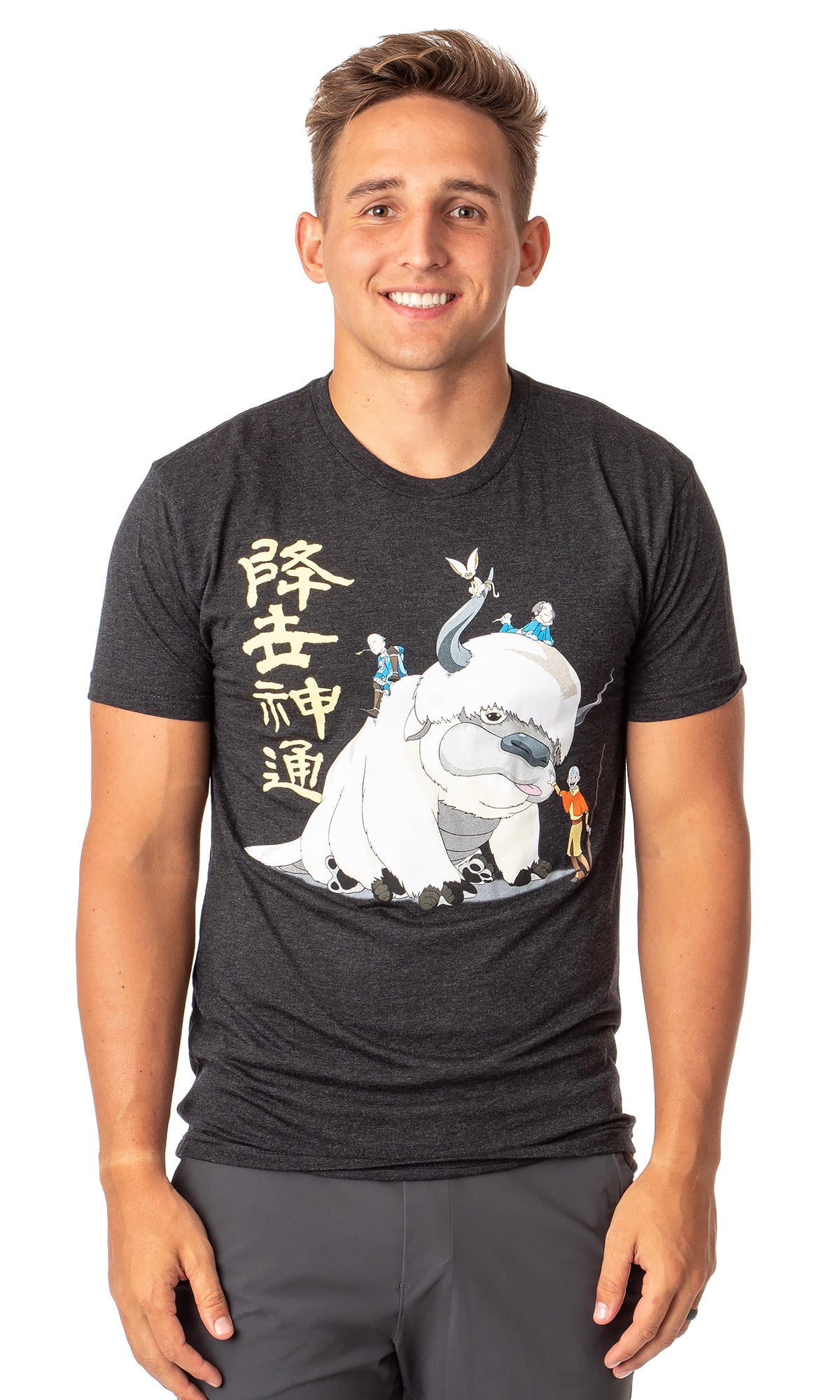 Avatar The Last Airbender Men's T-Shirt: Appa, Aang, Katara, Sokka ...