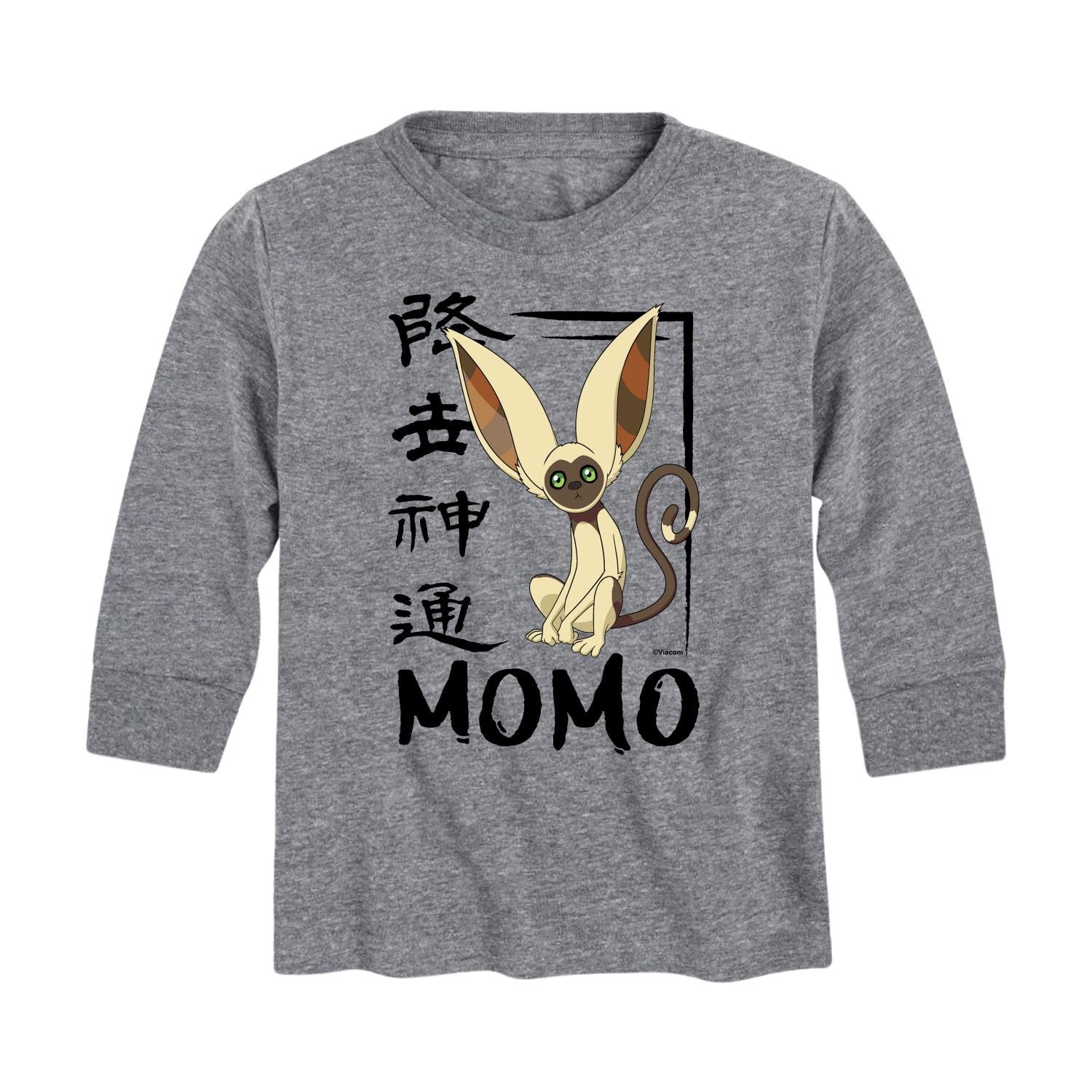 Avatar: The Last Airbender - Momo Cute - Youth Long Sleeve Graphic T ...