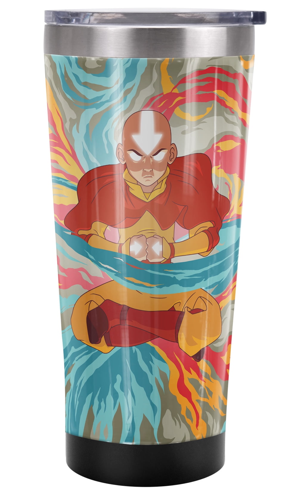 Avatar The Last Airbender Official Avatar Aang 20 oz Travel Tumbler ...