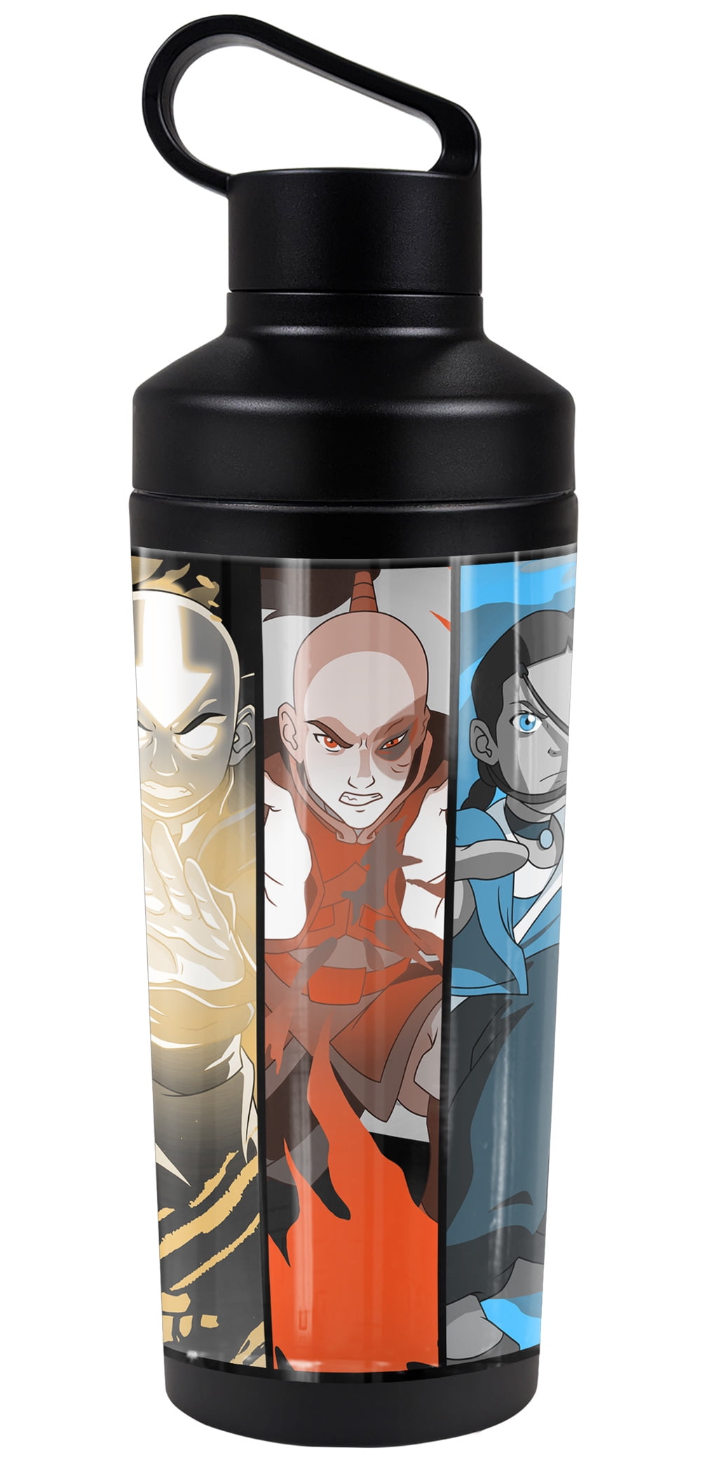 Avatar The Last Airbender Official Triple Bender 18 oz Insulated Water ...