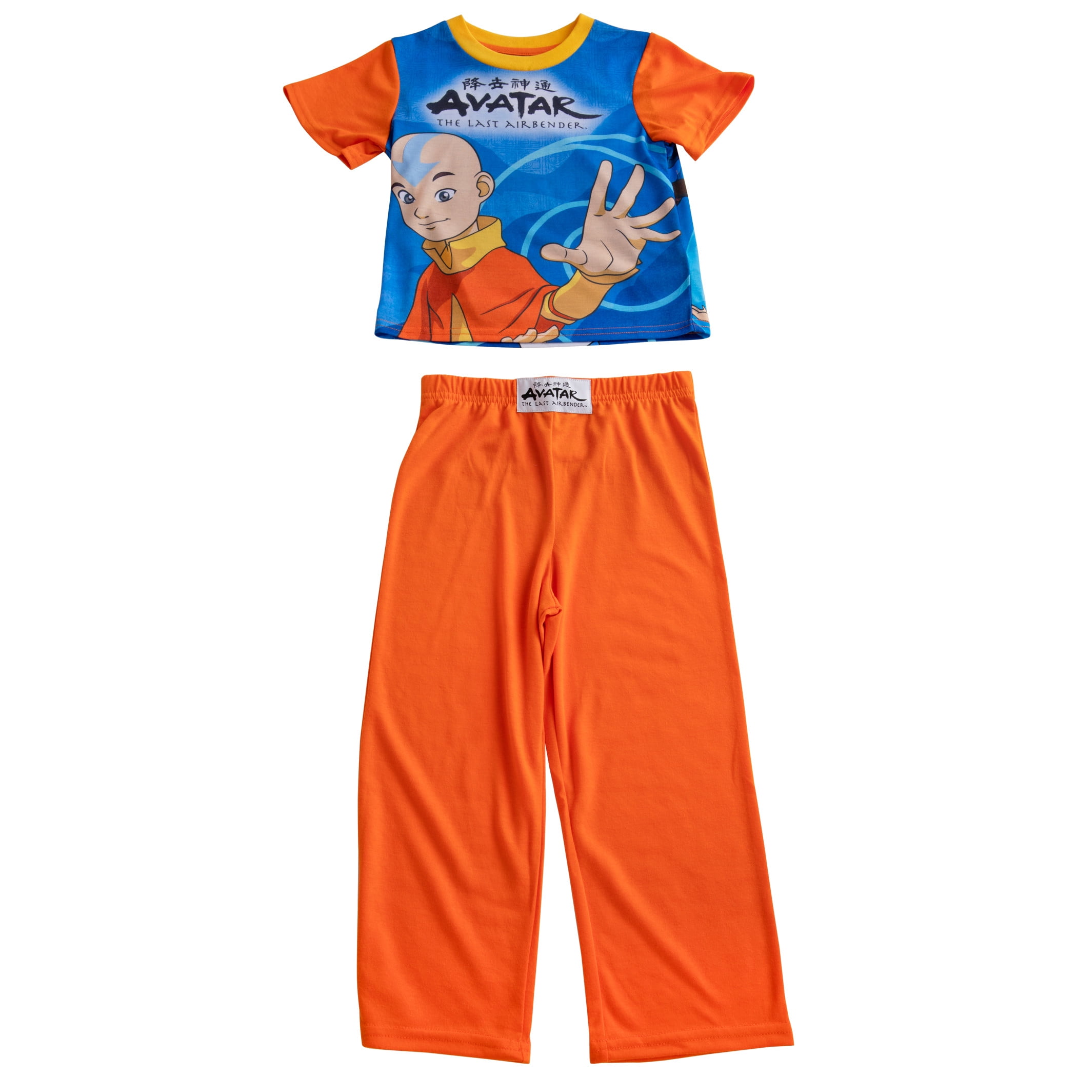 Avatar: The Last Airbender Pajama Shirt and Pant Set-Size 6 - Walmart.com