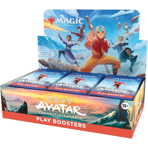 Magic: The Gathering Avatar The Last Airbender Play Booster Box, 30pk ...