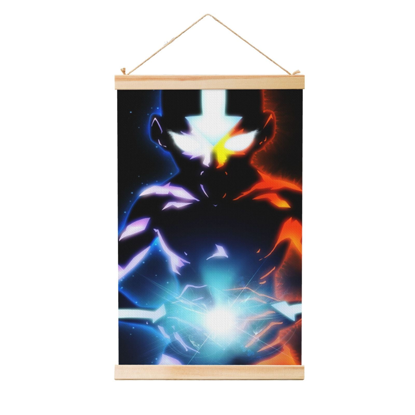 Avatar The Last Airbender Poster Canvas Wooden Shaft Hanging Poster ...