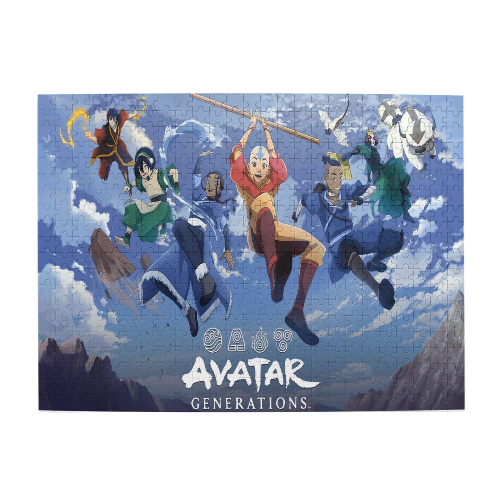 Avatar The Last Airbender Puzzle For Boys Girls Puzzle Enthusiasts, 500 ...