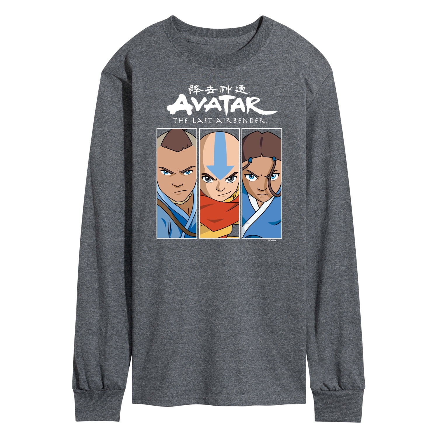 Avatar - The Last Airbender - Sokka Aang Katara - Men's Long Sleeve T ...