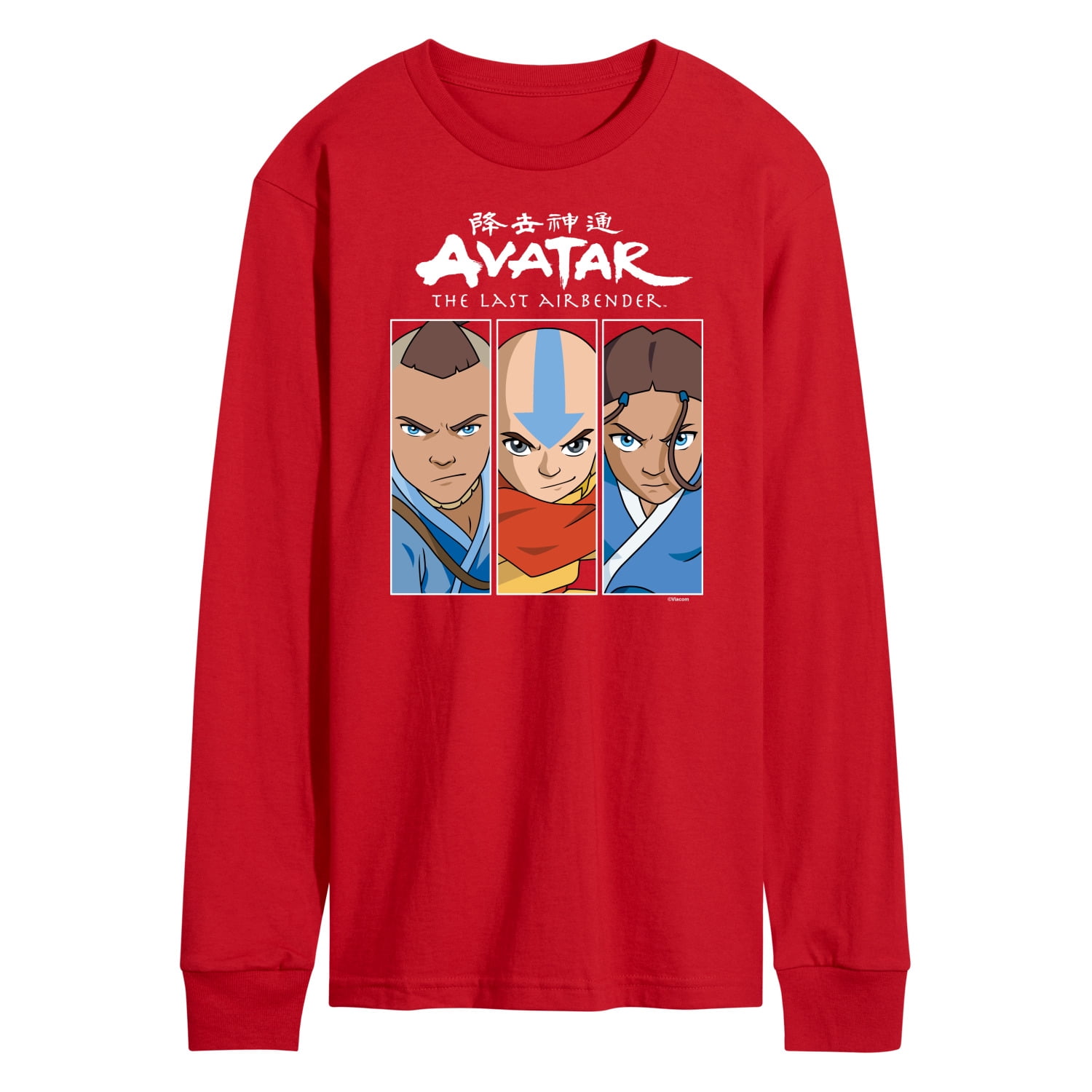 Avatar - The Last Airbender - Sokka Aang Katara - Men's Long Sleeve T ...