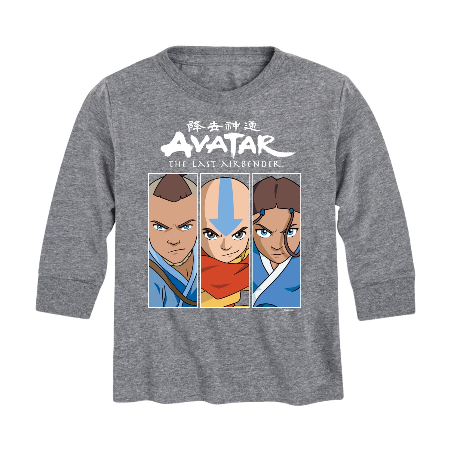 Avatar: The Last Airbender - Sokka Aang Katara - Youth Long Sleeve ...