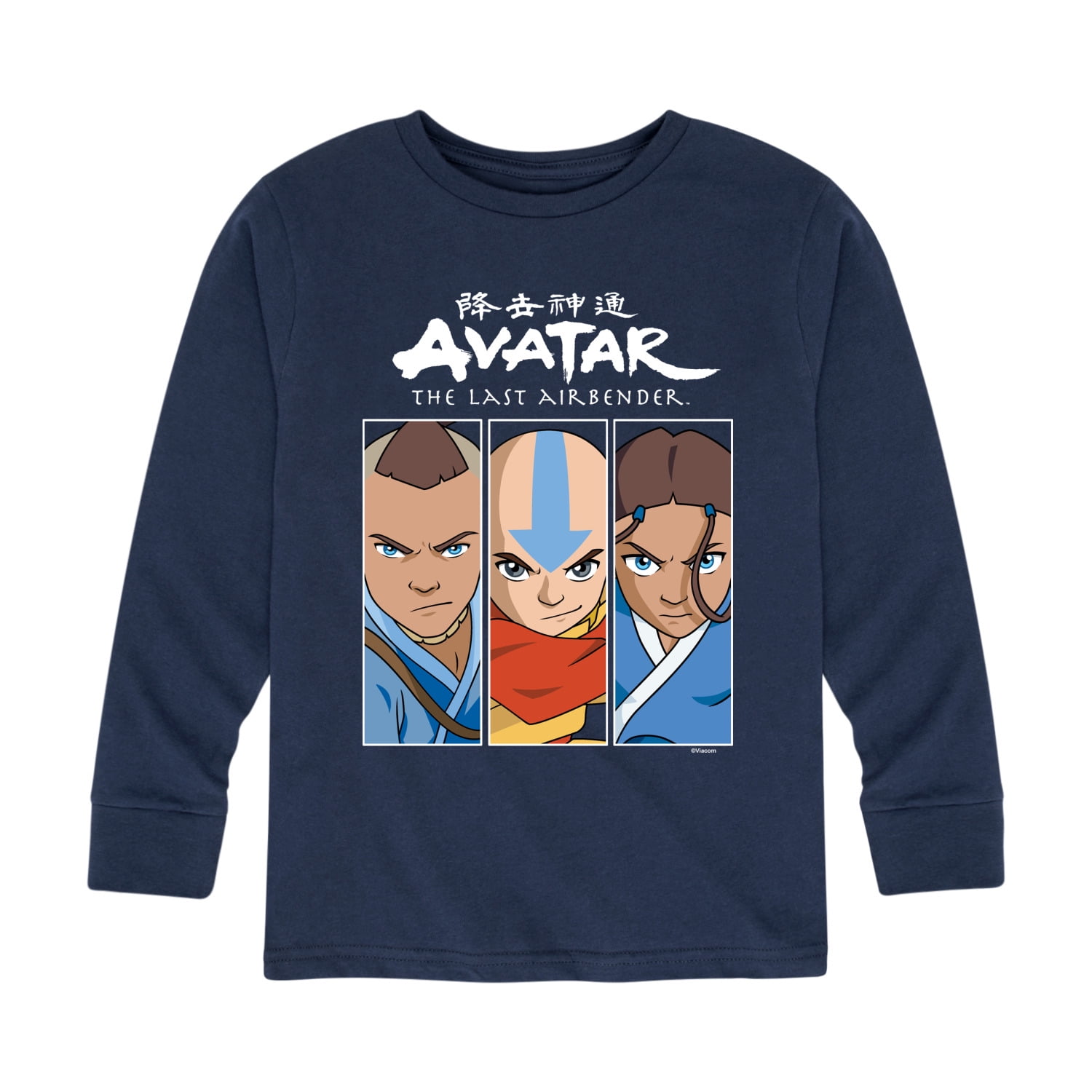 Avatar - The Last Airbender - Sokka Aang Katara - Youth Long Sleeve ...