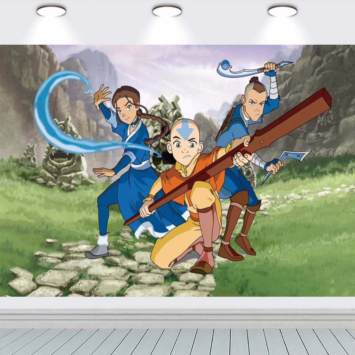Avatar The Last Airbender Taspestry Wall Decor Birthday Banner Backdrop ...