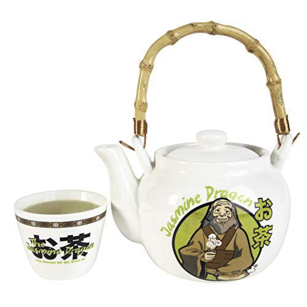 Avatar: The Last Airbender The Jasmine Dragon Tee Set - Ceramic Teapot ...