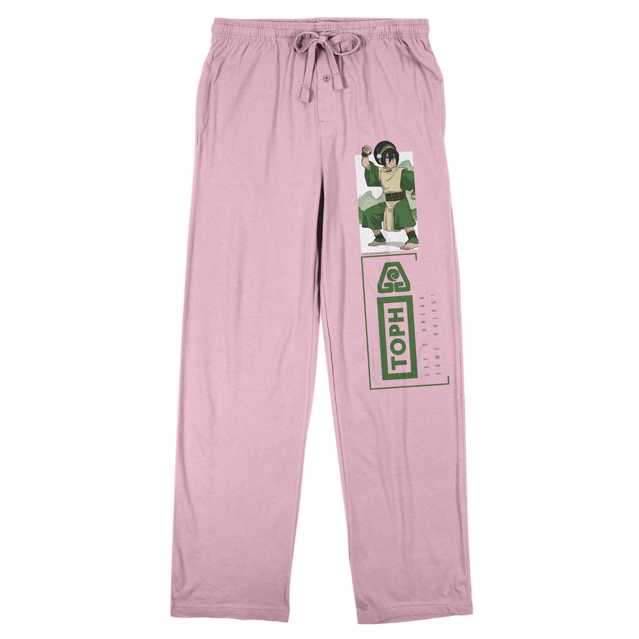 Avatar The Last Airbender Avatar sleep pant on Pink Adult-Large ...