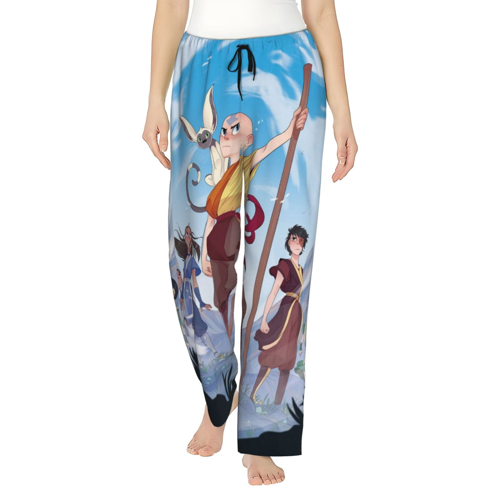 Avatar The Last Airbender Women's Pajama Pants, Comfy All Over Print ...
