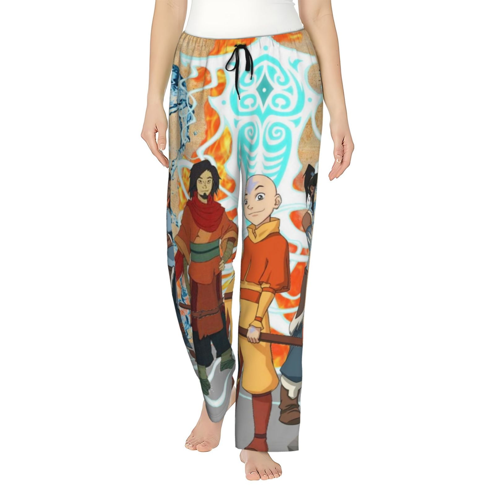 Avatar The Last Airbender Women's Pajama Pants, Comfy All Over Print ...