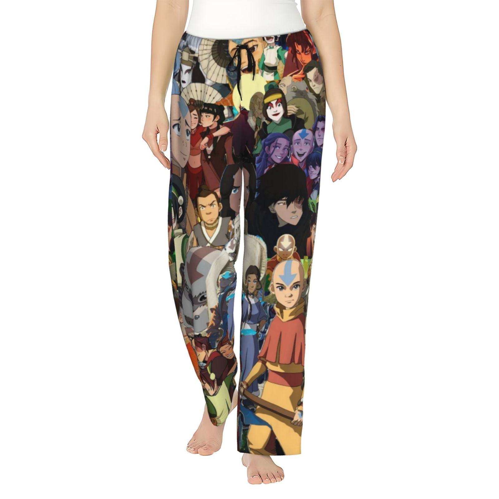 Avatar The Last Airbender Women's Pajama Pants, Comfy All Over Print ...
