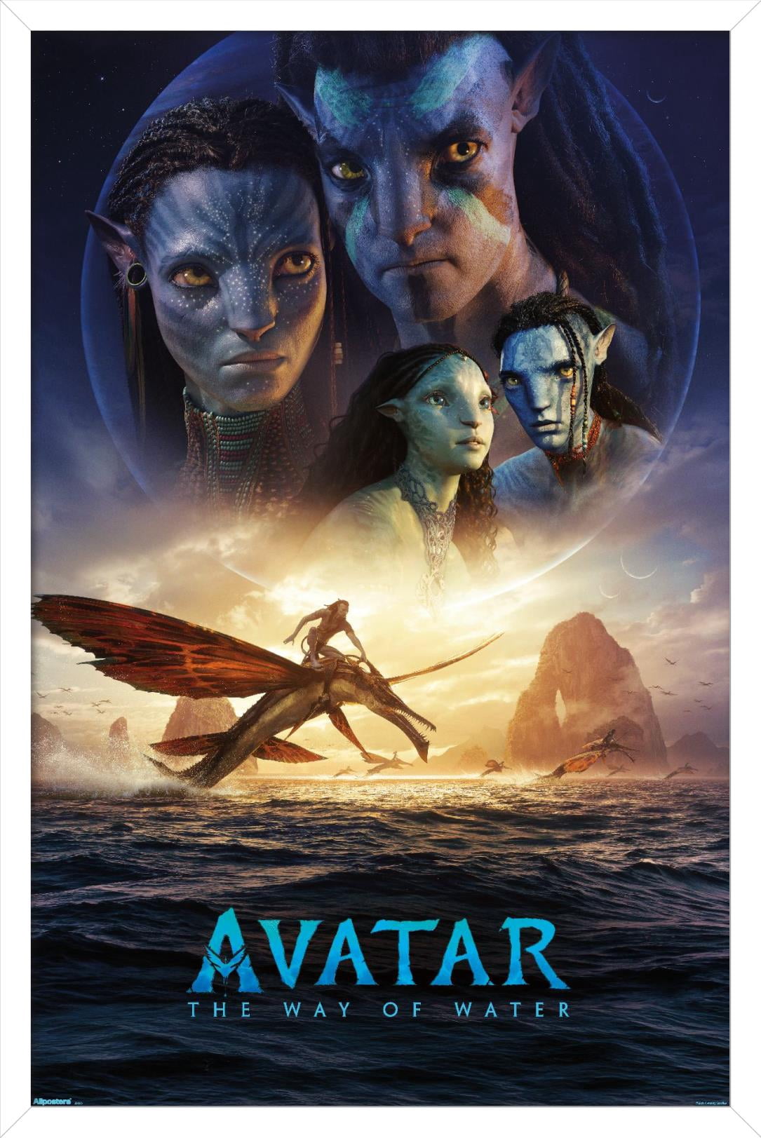 Avatar: The Way Of Water (2022) - One Sheet Wall Poster, 22.375" x 34 ...