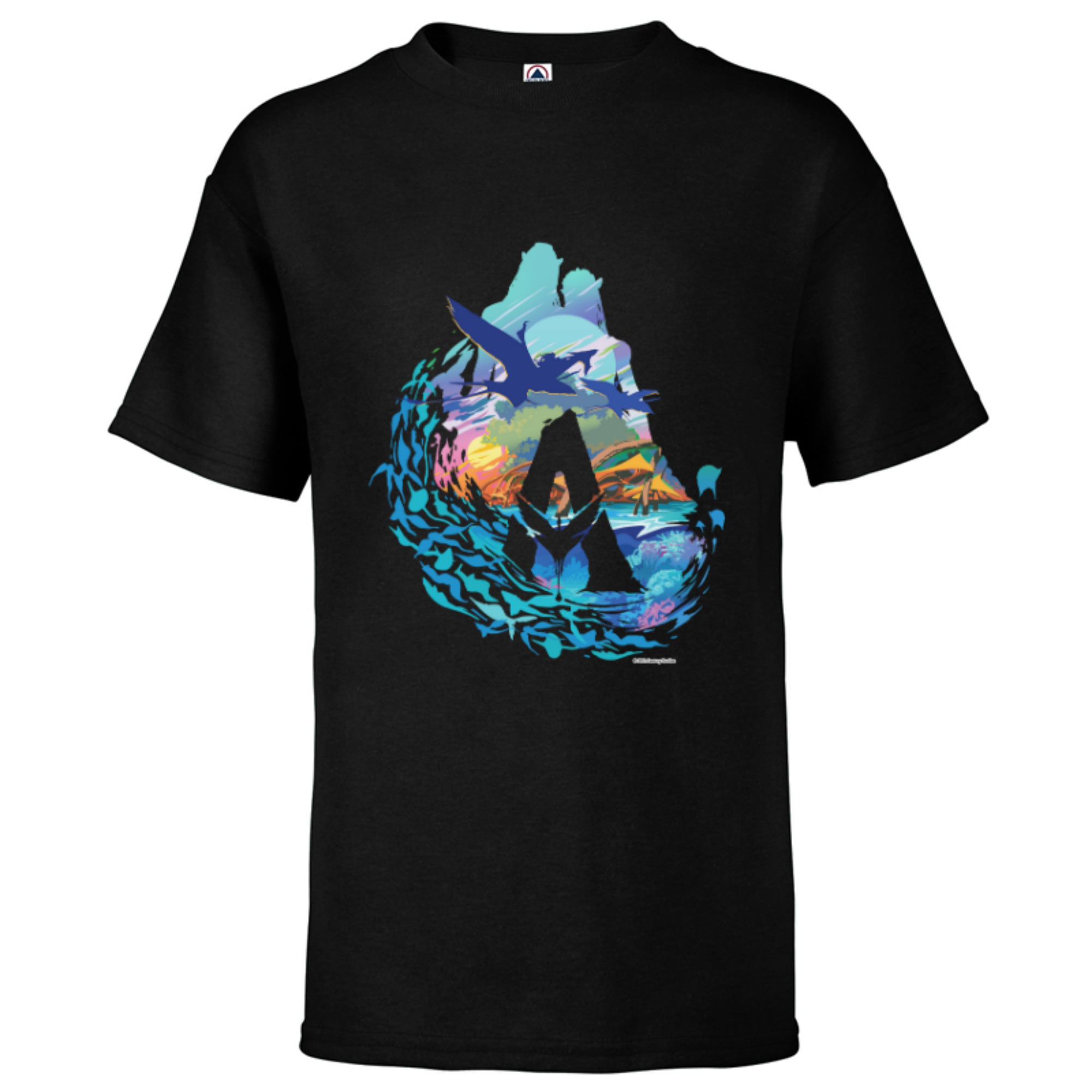 Avatar: The Way of Water Above and Below the Waves - Short Sleeve T ...