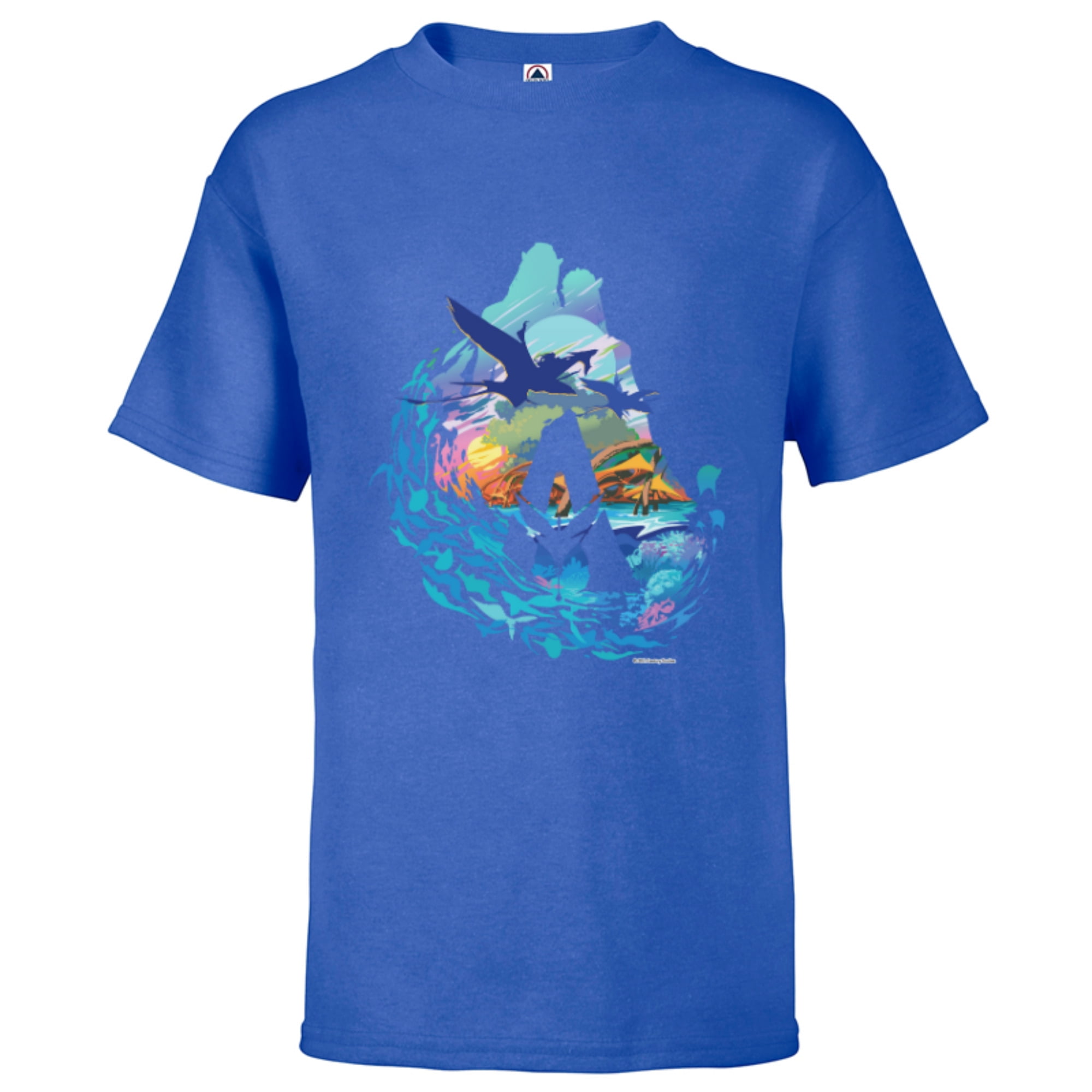 Avatar: The Way of Water Above and Below the Waves - Short Sleeve T ...