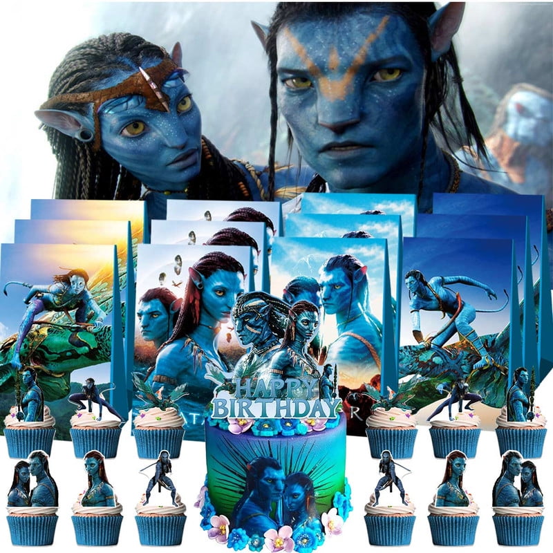 Avatar Treat Bags Candy Decorations Party Favor Supplies Birthday Cake ...