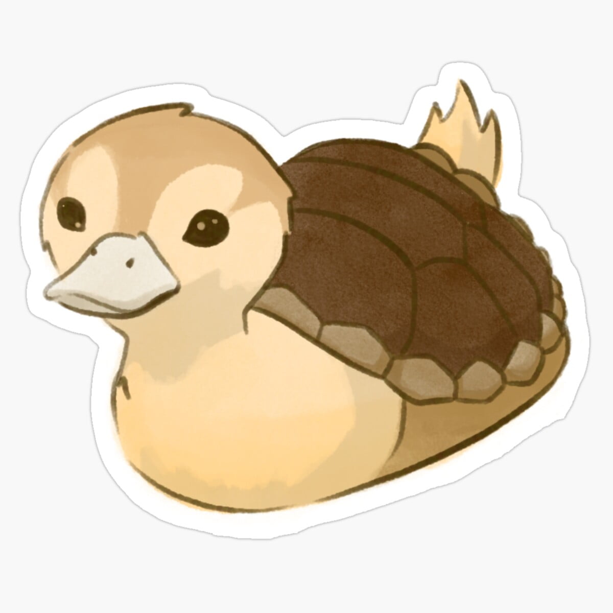 Avatar Turtle Duck Sticker. Gift For You - Decorate Laptops, Water ...