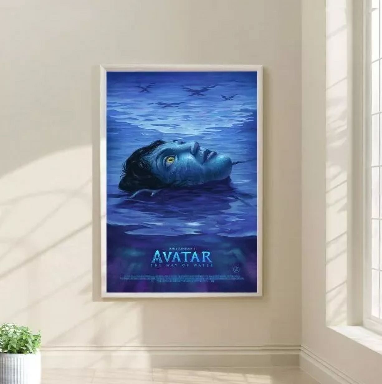 Avatar, The Way Of Water Movie Poster Film Print Wall Art 4 NO FRAMED ...