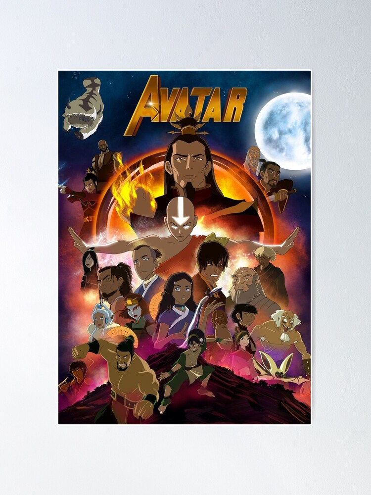 Avatar the Last Airbender 32 Poster - Walmart.com
