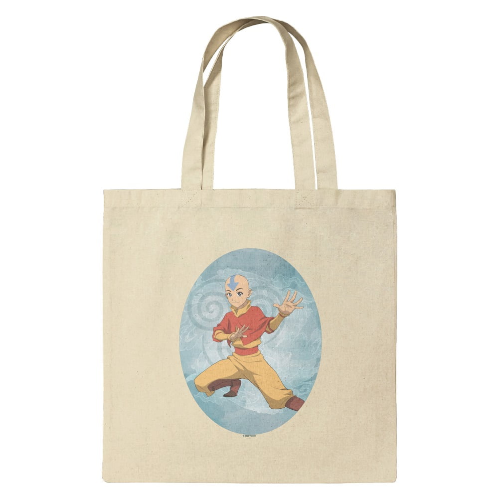 Avatar the Last Airbender Aang Grocery Travel Reusable Tote Bag ...