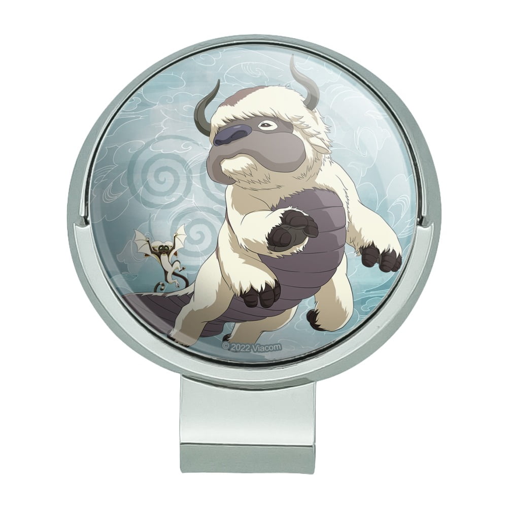 Avatar the Last Airbender Appa & Momo Golf Hat Clip With Magnetic Ball ...