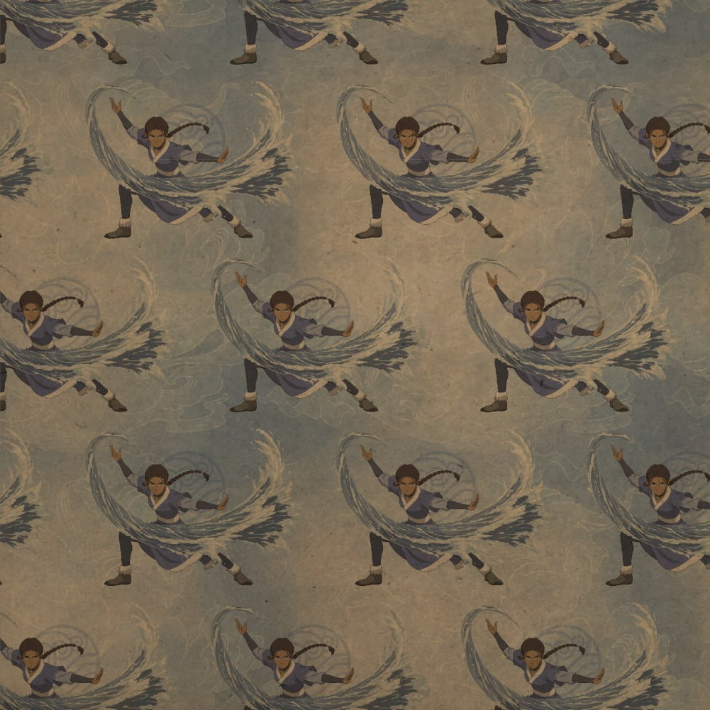 Avatar the Last Airbender Katara Premium Kraft Roll Gift Wrap Wrapping ...
