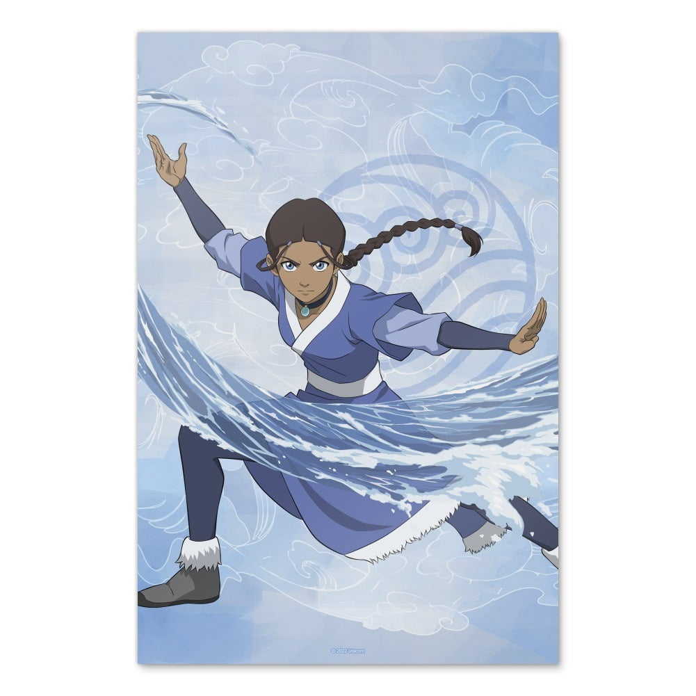 Avatar the Last Airbender Katara Wall Art Picture Paper Poster Décor ...