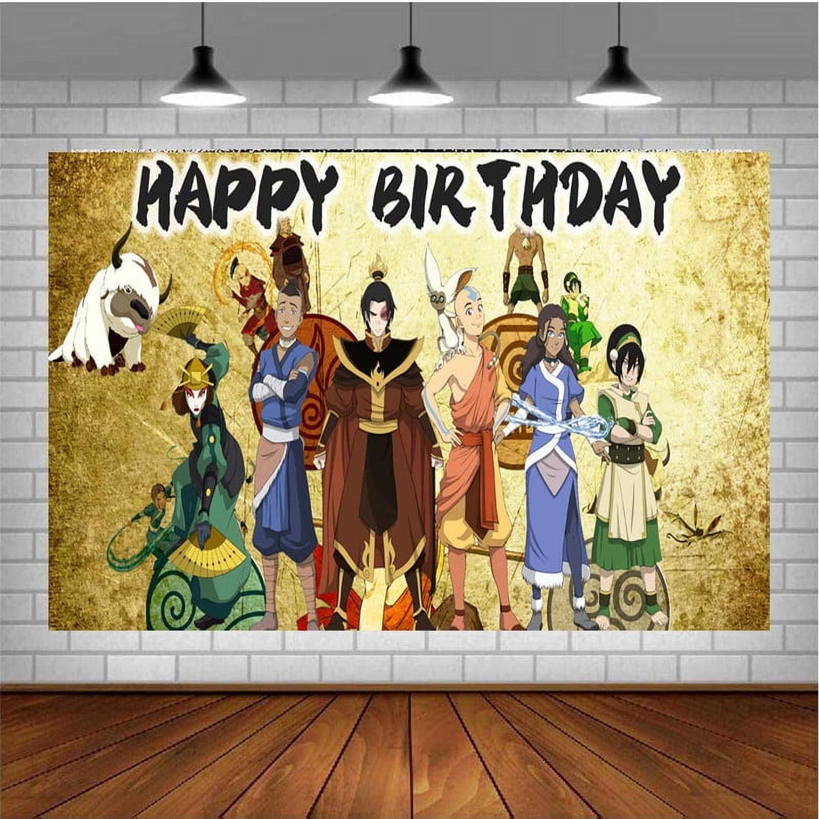 Avatar the Last Airbender Party Supplies Background Backdrop Taspestry ...
